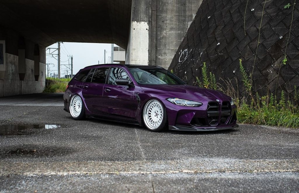 BMW M3 Touring Transformation: Exploring the Impact of HRE Vintage 501 Wheels, Unique ...