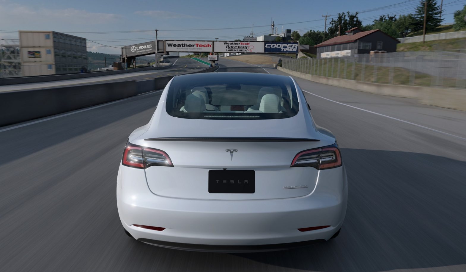 Tesla Model 3 Performance: Racing at Laguna Seca - DAX Street