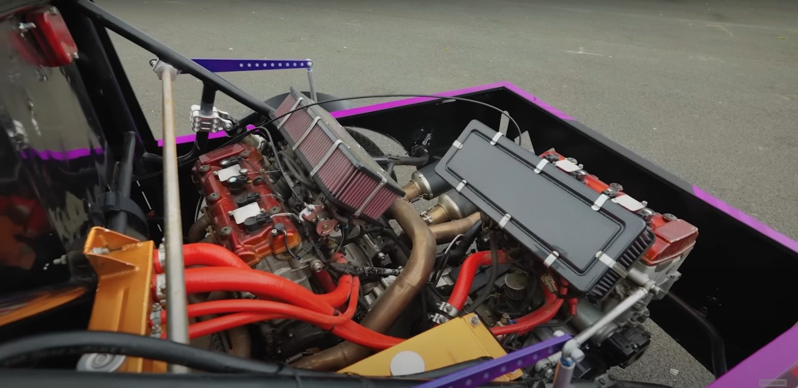 Thrilling Drag Race Showdown Liam Doran's Monster Mini vs Class 8 ...