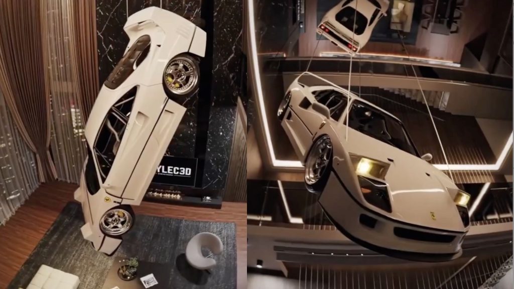 Reimagining Opulence: Nicola Materazzi's Vision of a Ferrari F40 ...