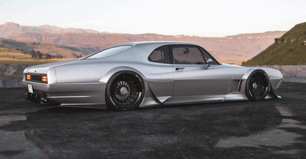 Digital Artist Rostislav Prokop Brings American Muscle Cars into the ...