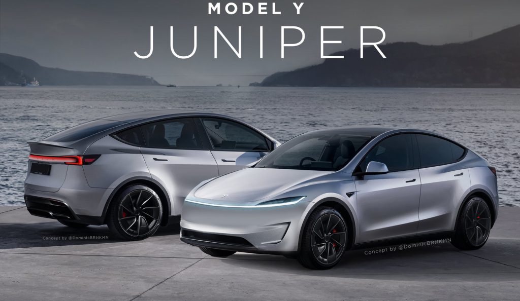 Model Y Refresh Coming in 2025 with Tesla's New Compact Hatchback ...
