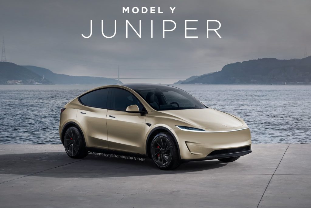 Model Y Refresh Coming in 2025 with Tesla's New Compact Hatchback ...