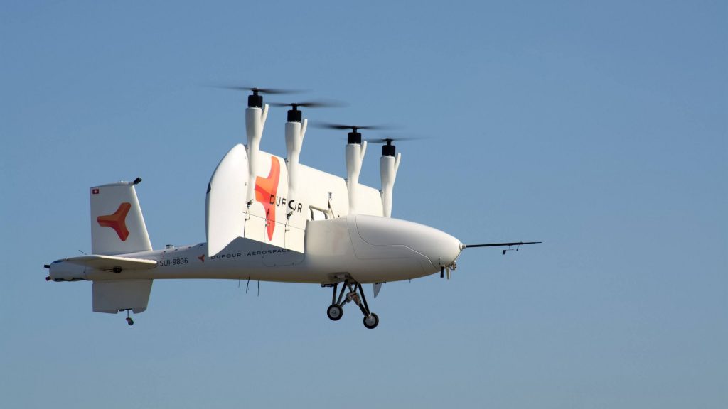 Dufour Aerospace Achieves Milestone with Aero2 X2.3 Tilt-Wing Drone's ...