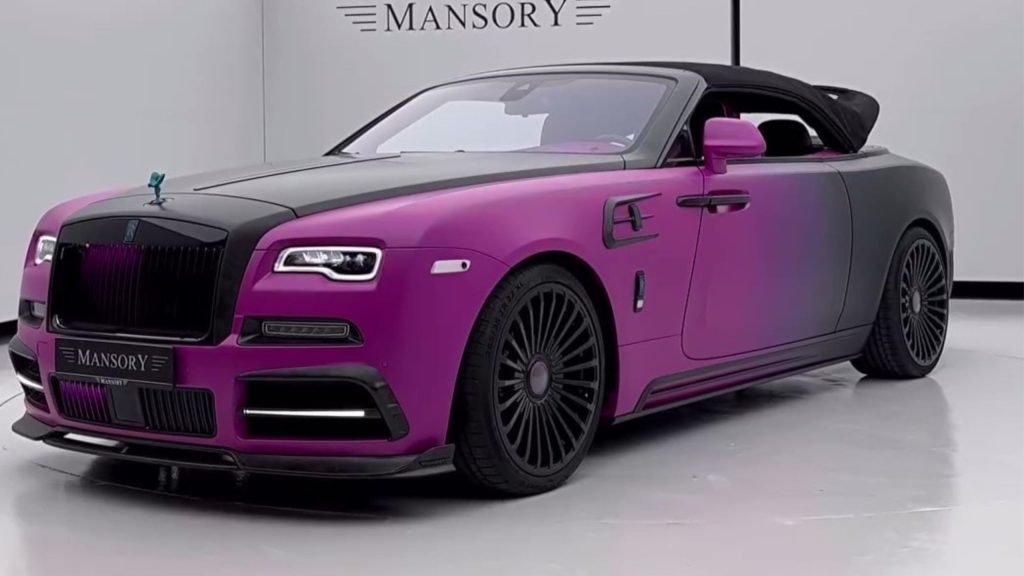 Mansory's Bold Customization of the Rolls-Royce Dawn: An Opulent Fusion ...
