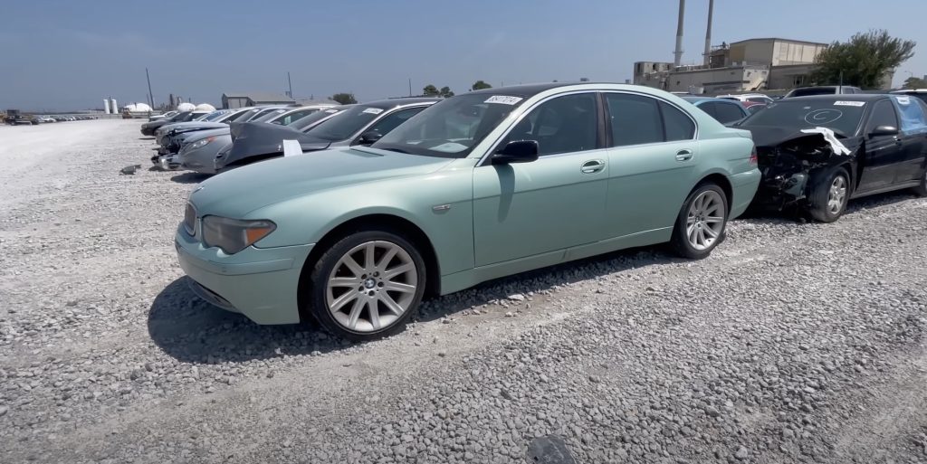 2002 BMW 745i with Biohazard Warning and Custom Modifications Up for ...