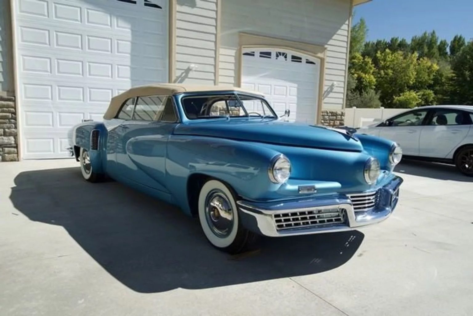 Mystery Surrounds the One of a Kind 1948 Tucker Convertible for Sale ...