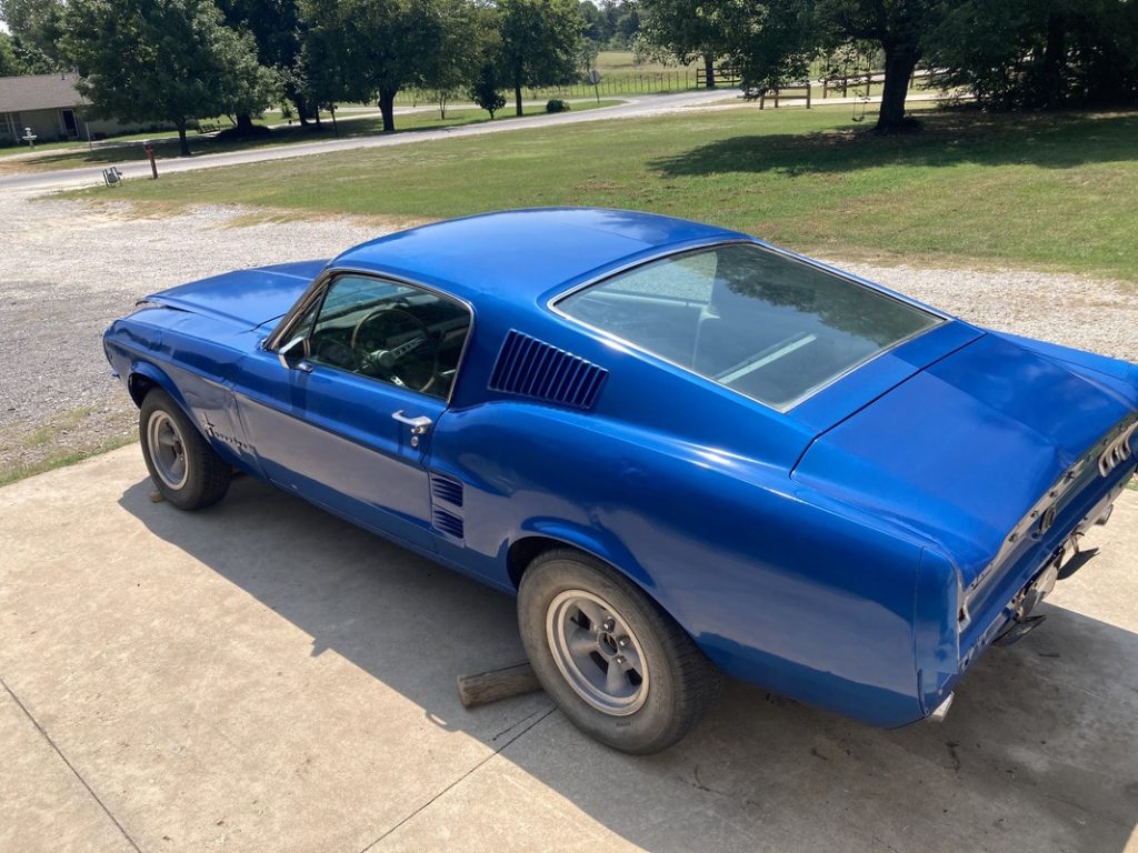 1967 Ford Mustang Restoration Project Listed After 1981 Crash With Rare ...