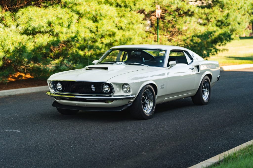 Restored 1969 Ford Mustang Boss 429 with 1970 Engine Swap Hits Auction ...