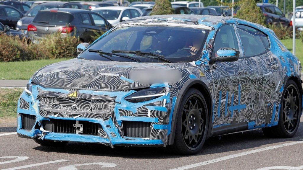 Ferrari's First Electric SUV F244 Spotted Testing with Maserati Levante ...