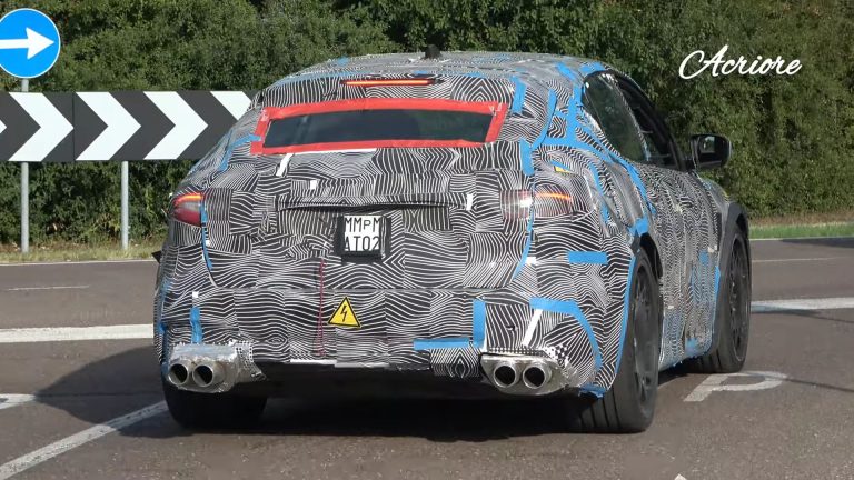 Ferrari’s Electric SUV F244 Spotted Testing With Artificial V8 Sound ...