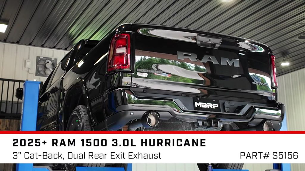 MBRP Reveals Armor Lite BLK Pro Exhaust Systems for 2025 Ram 1500 SST's ...
