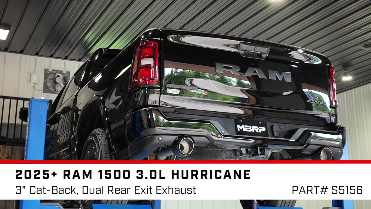 MBRP Reveals Armor Lite BLK Pro Exhaust Systems for 2025 Ram 1500 SST's ...