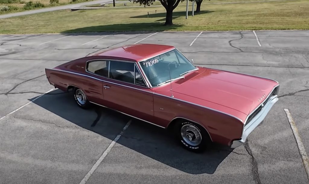 1966 Dodge Charger in Classic Red Captures Attention with V8 Power ...