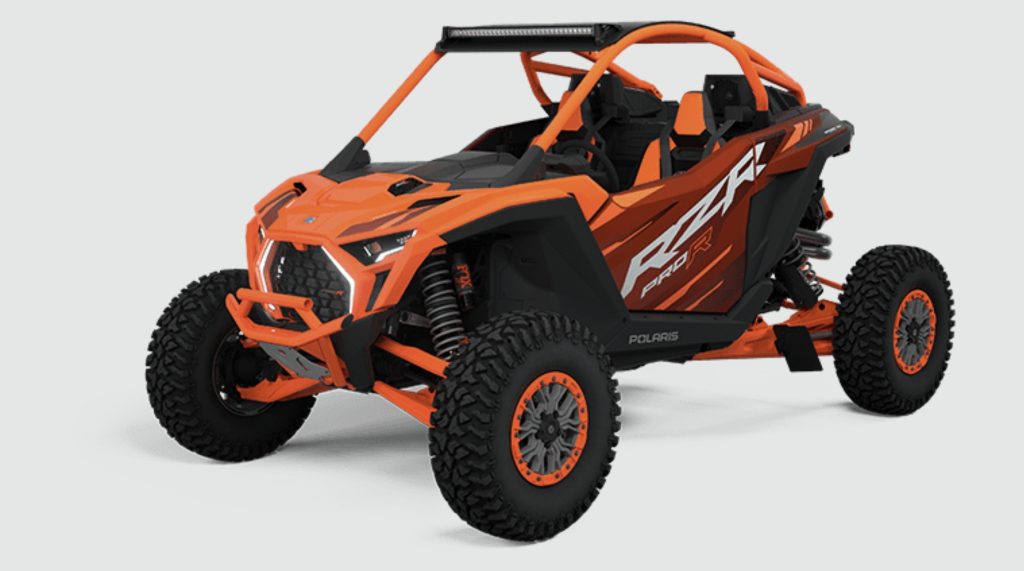 Polaris and Pro Armor Reveal 2025 RZR Pro R Factory Armored with Limited Edition Features for ...