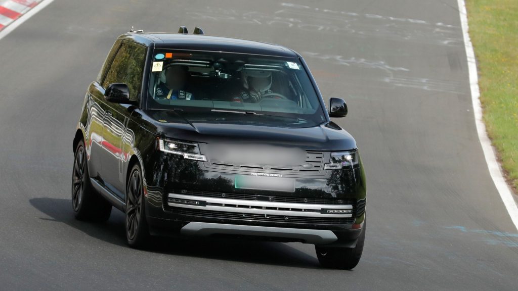 Land Rover's All Electric Range Rover Spotted Testing with Luxurious ...