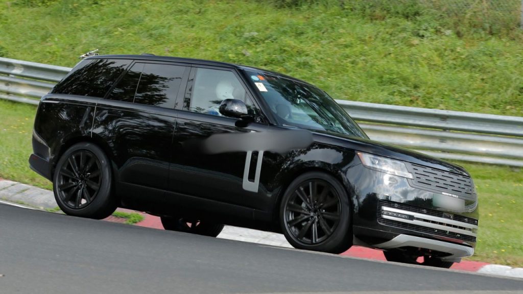 Land Rover's All Electric Range Rover Spotted Testing with Luxurious ...