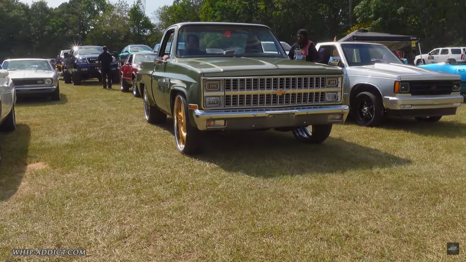 WhipAddict Spotlights Custom 1982 Chevy C10 Scottsdale with Gucci ...