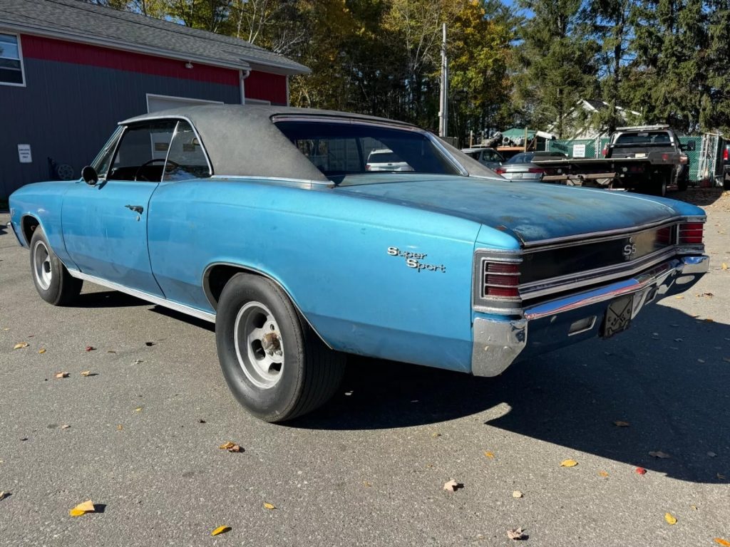1967 Chevelle SS: Barn Find Muscle Car Offers Prime Opportunity for ...
