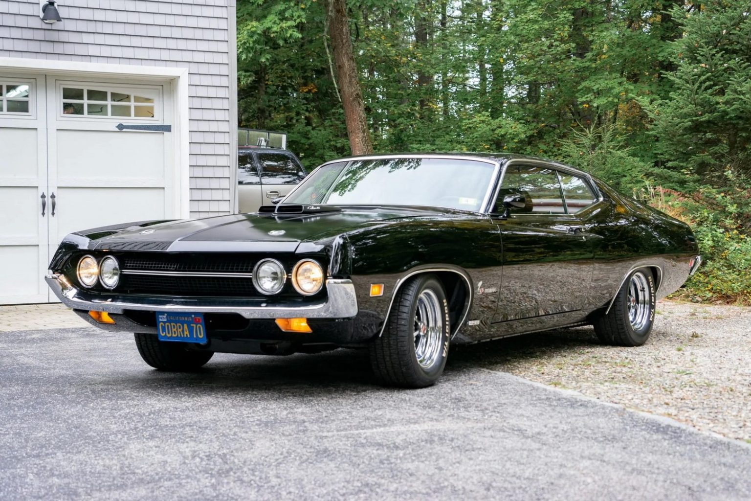 1970 Ford Torino SportsRoof: Rare Muscle Car with Cobra Jet Engine ...