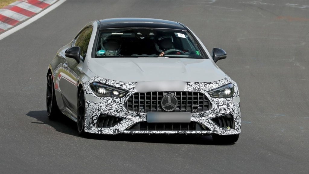 Mercedes-AMG CLE 63 Spy Shots Reveal Powerful Hybrid V8 with Aggressive ...