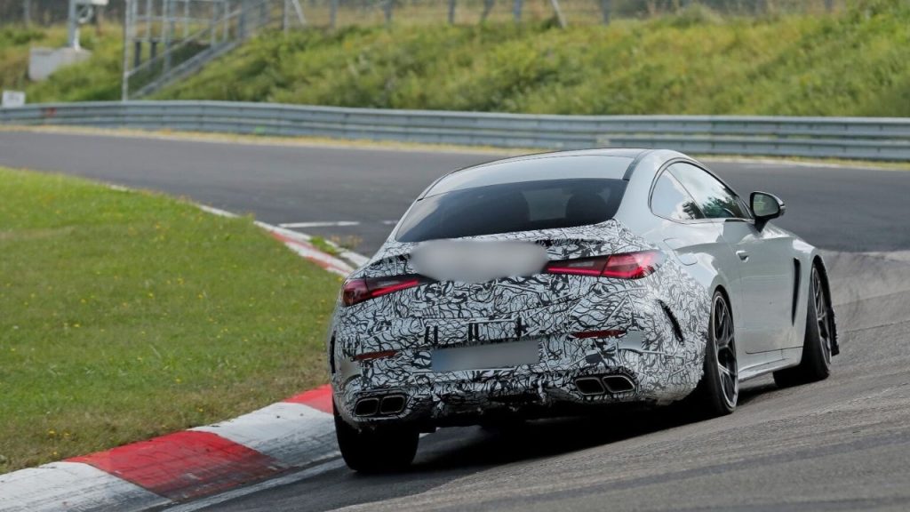 Mercedes-AMG CLE 63 Spy Shots Reveal Powerful Hybrid V8 with Aggressive ...