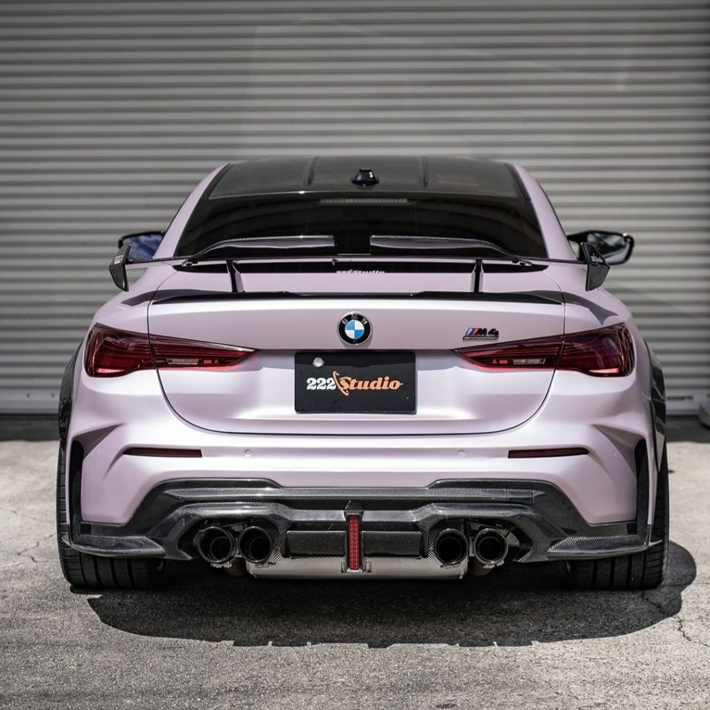 BMW M4 Coupe Gets Aggressive Makeover with DarwinPro Aero Kit - DAX Street