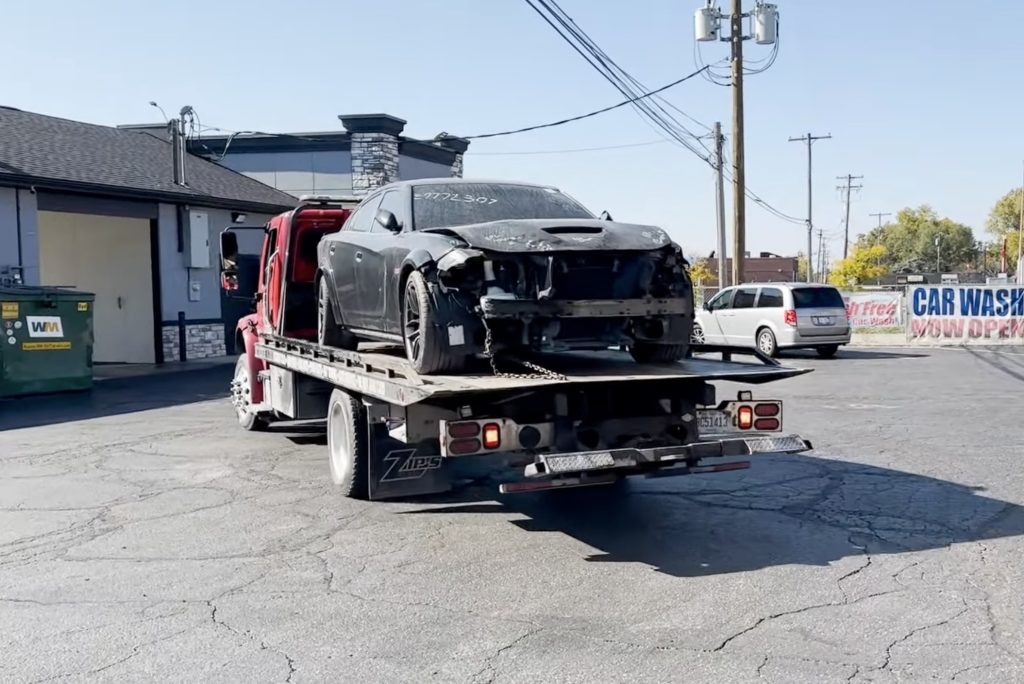 Dodge Charger Scat Pack: A Crash Survivor on the Road to Restoration ...
