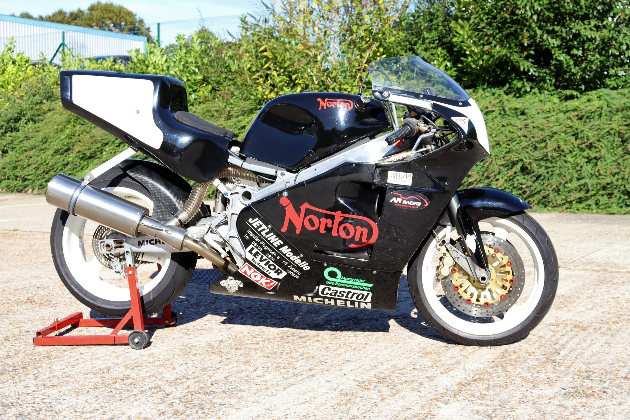 Norton's Iconic F1R Racing Prototype to be Auctioned: A Rare Piece of ...
