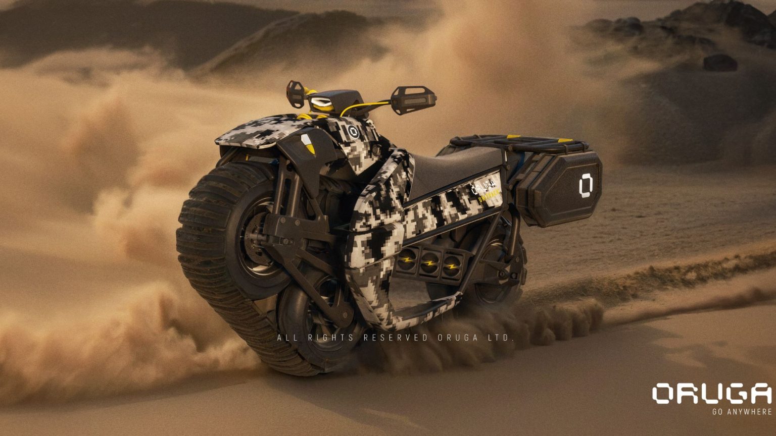 Oruga Unitrack: A Powerful Electric Tracked Motorcycle for Unmatched ...