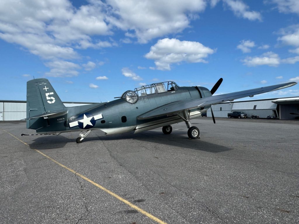 Grumman TBM-3U Avenger for Sale: Vintage Aircraft with WWII History ...