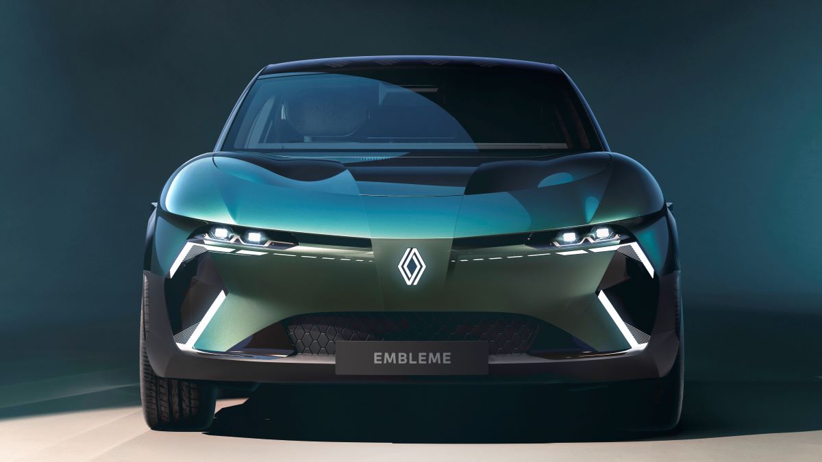 Renault Emblème, The Hydrogen Power Car With Batteries Running on ...