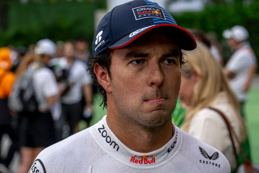Sergio Perez Faces Pressure to Perform as Liam Lawson Emerges as Strong ...