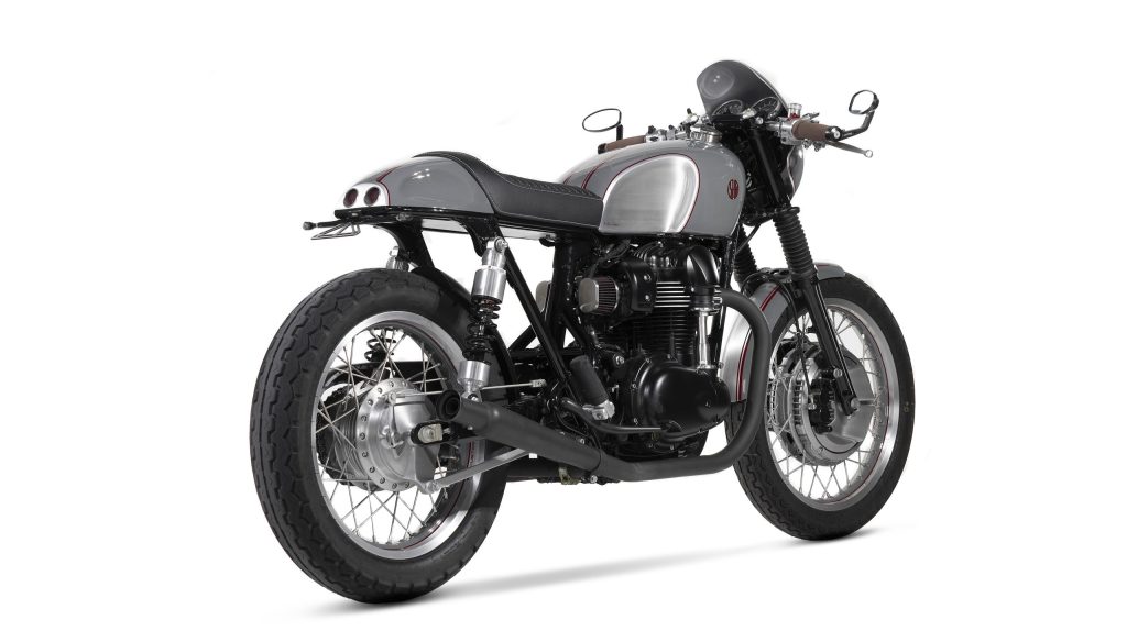 Shif Custom's Maverick: A Striking Kawasaki W800 Café Racer Build with ...