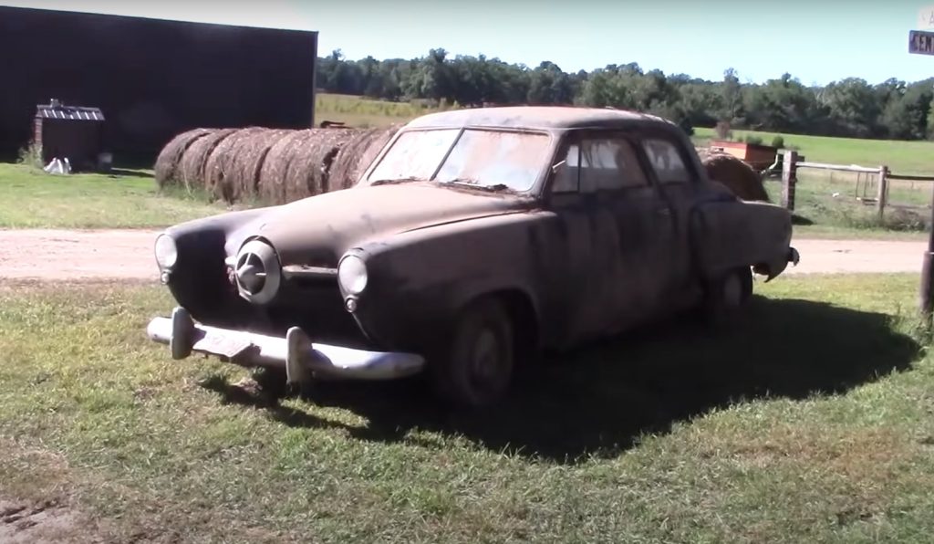 Rediscovered 1950 Studebaker Champion Ready for Restoration After 40 ...
