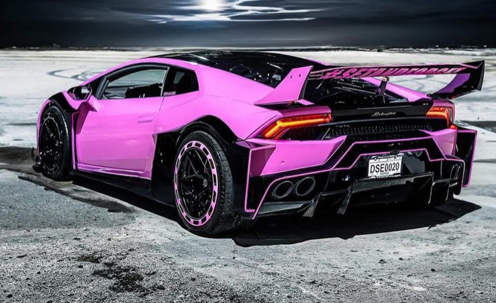 Liberty Walk Lamborghini Huracan: Bold Widebody Pink Design with Custom ...