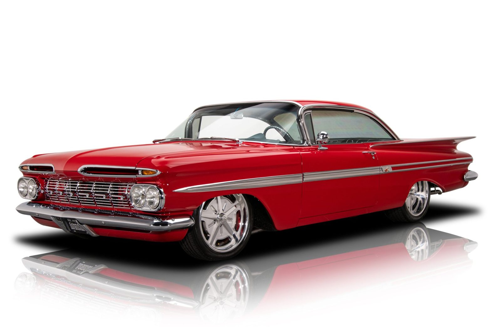 1959 Chevrolet Impala, A Classic Car Fitted With Fuel-Injected V8 ...