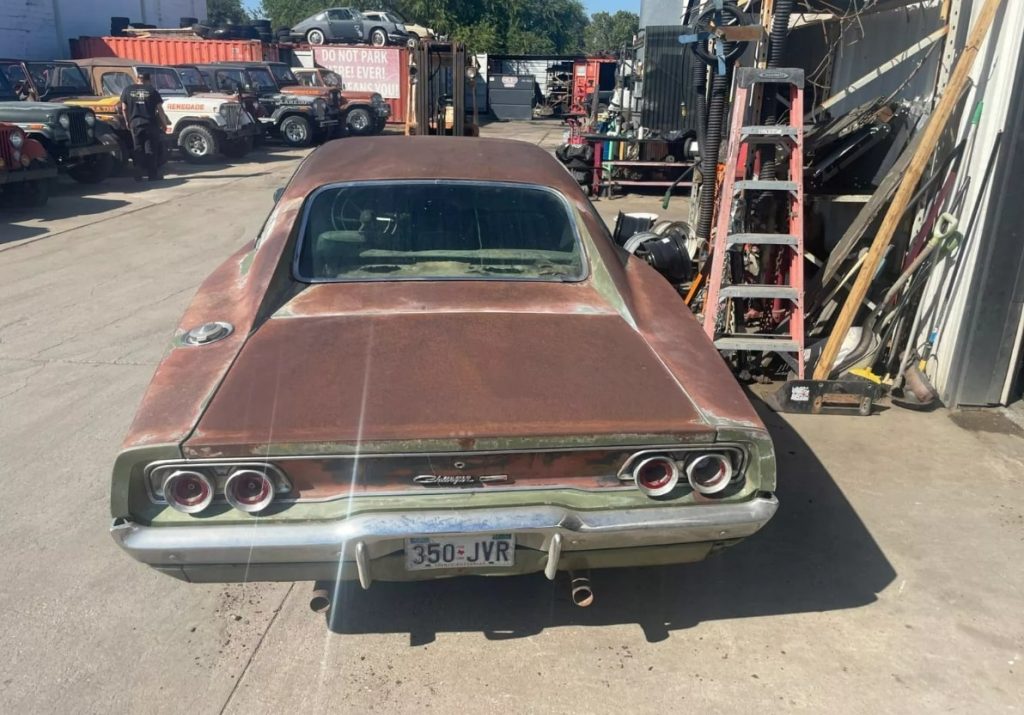 From Glory to Ruin: Neglected 1968 Dodge Charger, a Restoration ...
