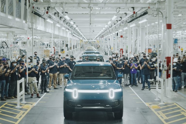 Rivian's New Factory Boosts EV Production with R2 Midsize SUV Coming in ...