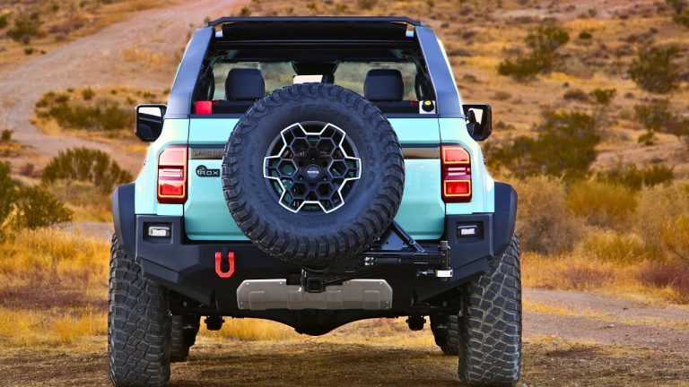 Toyota ROX Concept, A Land Cruiser Variant Without Roof For Off-Road ...