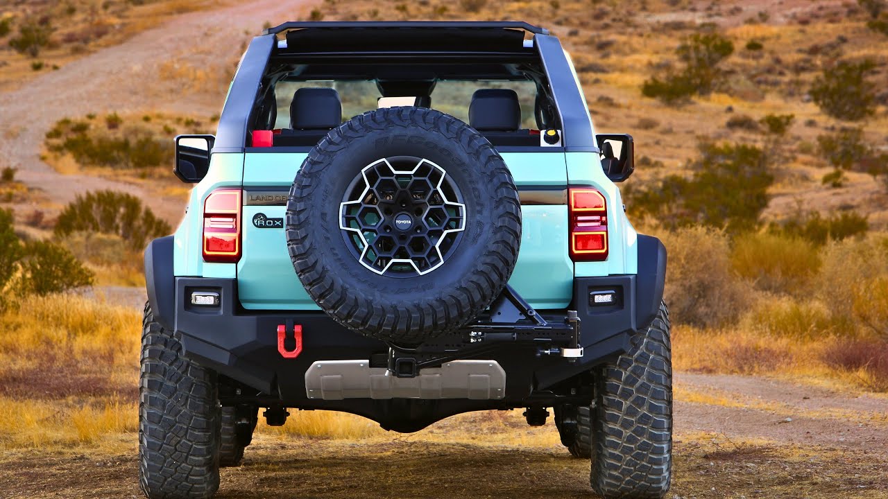 Toyota ROX Concept, A Land Cruiser Variant Without Roof For Off-Road ...