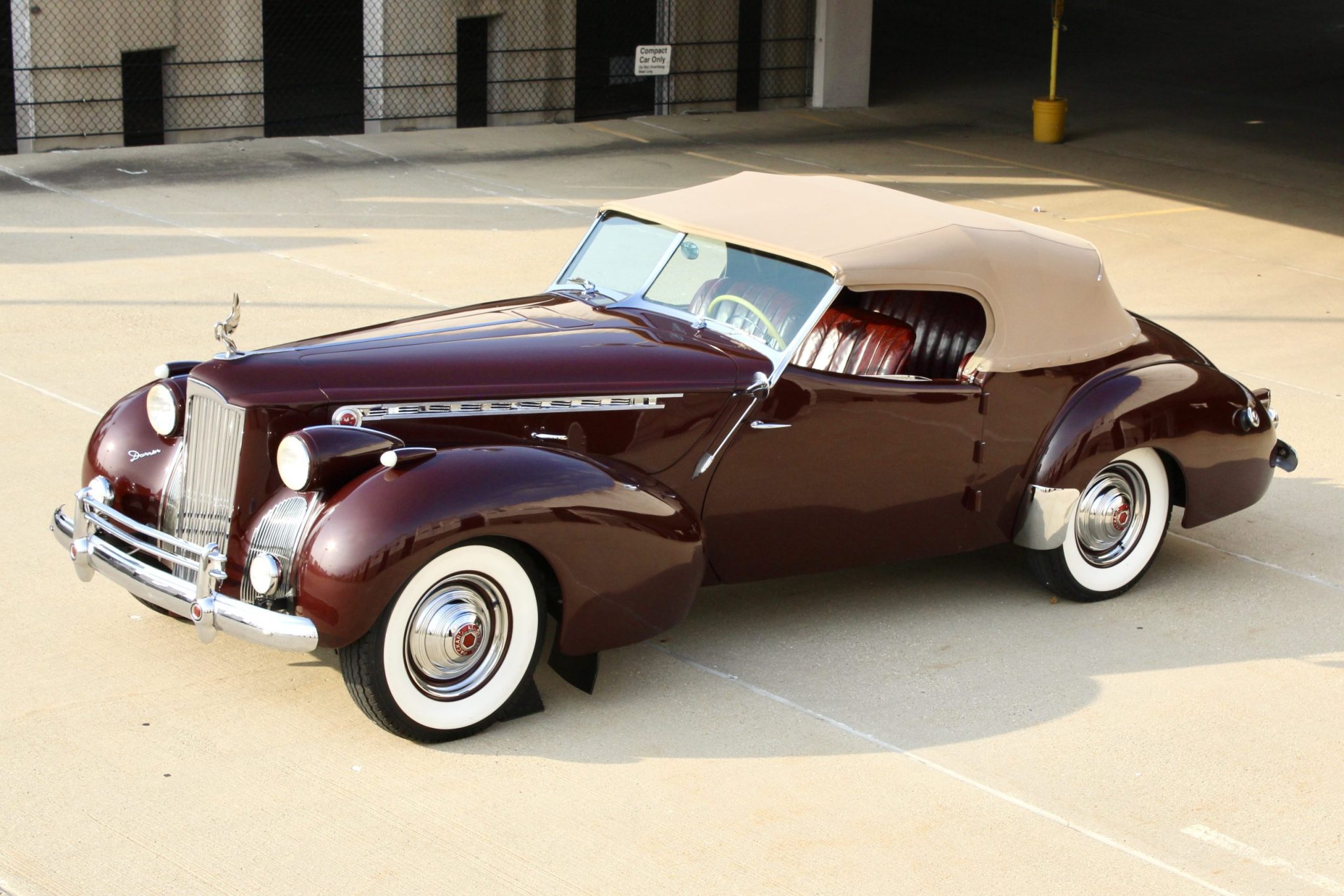 Rare 1940 Packard 180 Convertible Victoria Listed in Chicago Combines ...