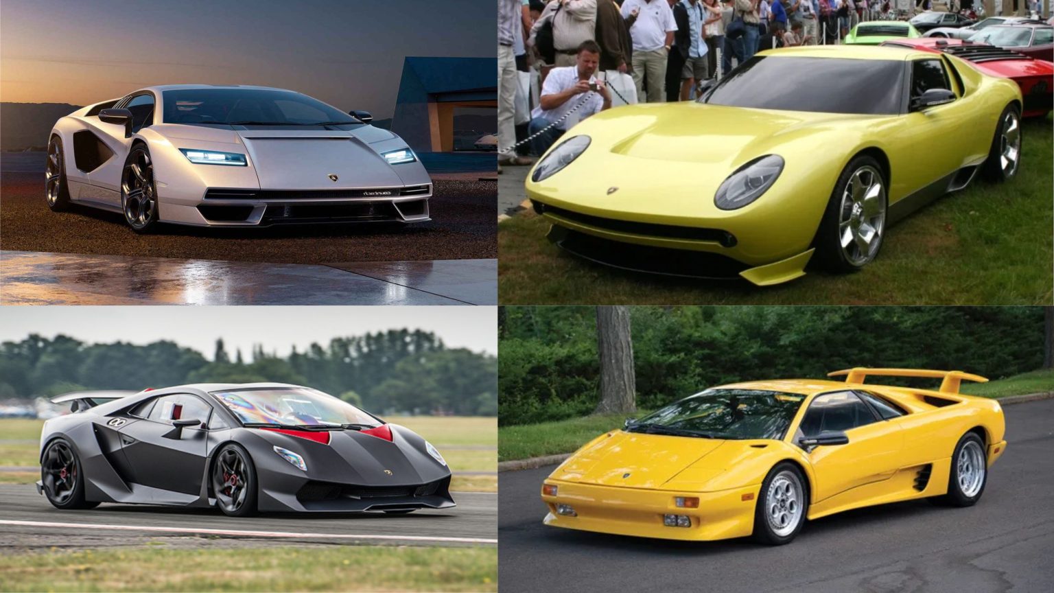 10 Most Iconic Lamborghini Models Ever, Iconic Designs Over The Years ...