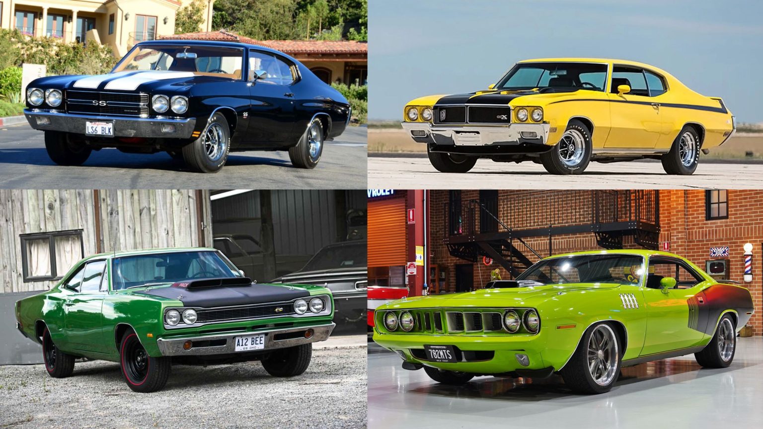 10 Muscle Cars That Were Too Powerful for the Road - DAX Street