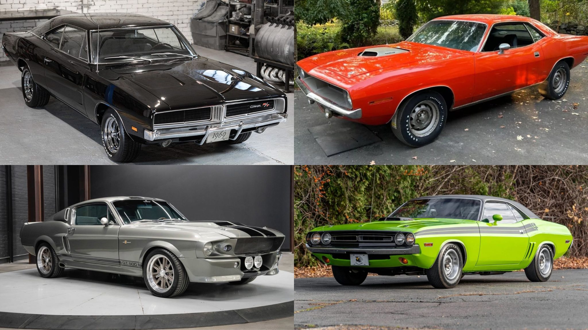 Best 10 American Muscle Cars of All Time - DAX Street