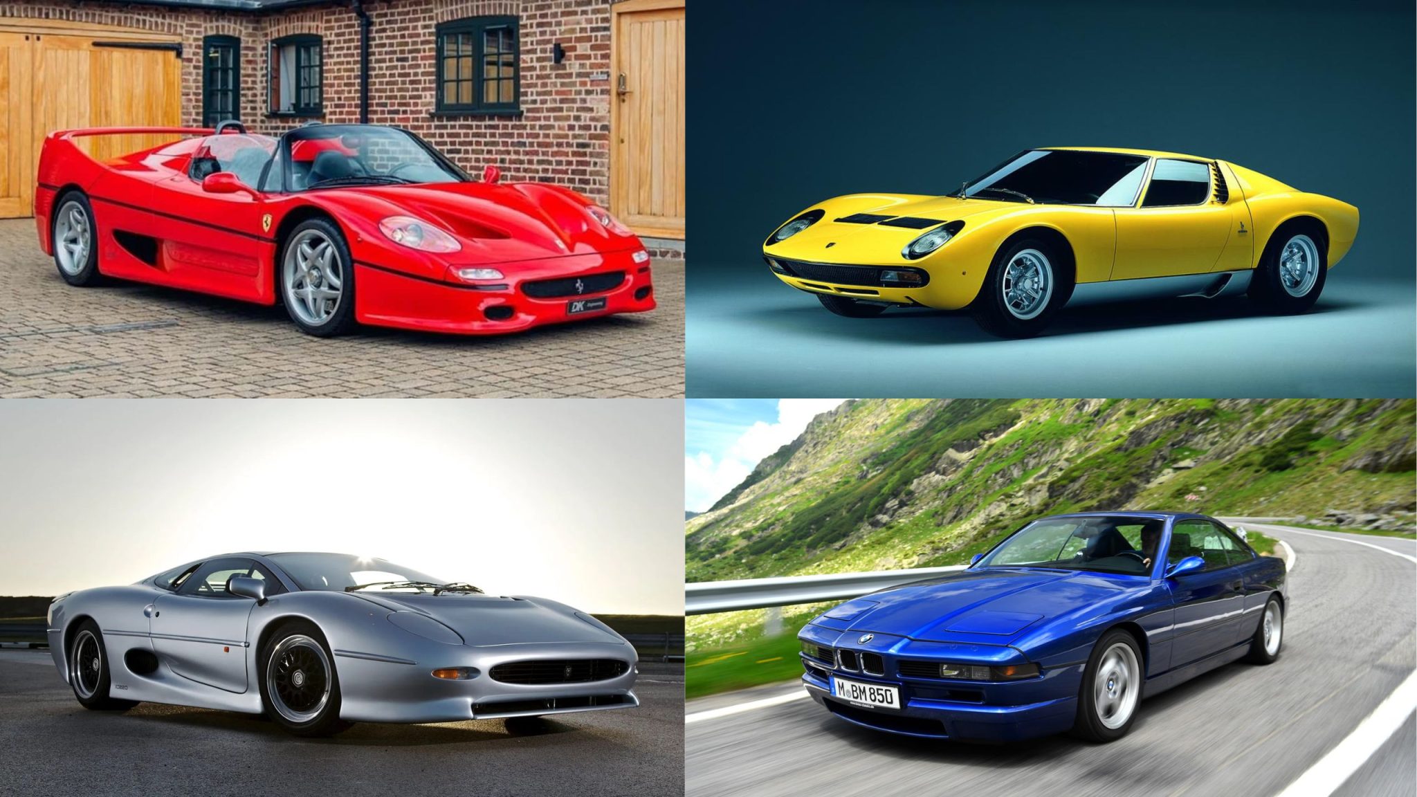 12 Legendary Cars That Defined a Generation of Automaking - DAX Street